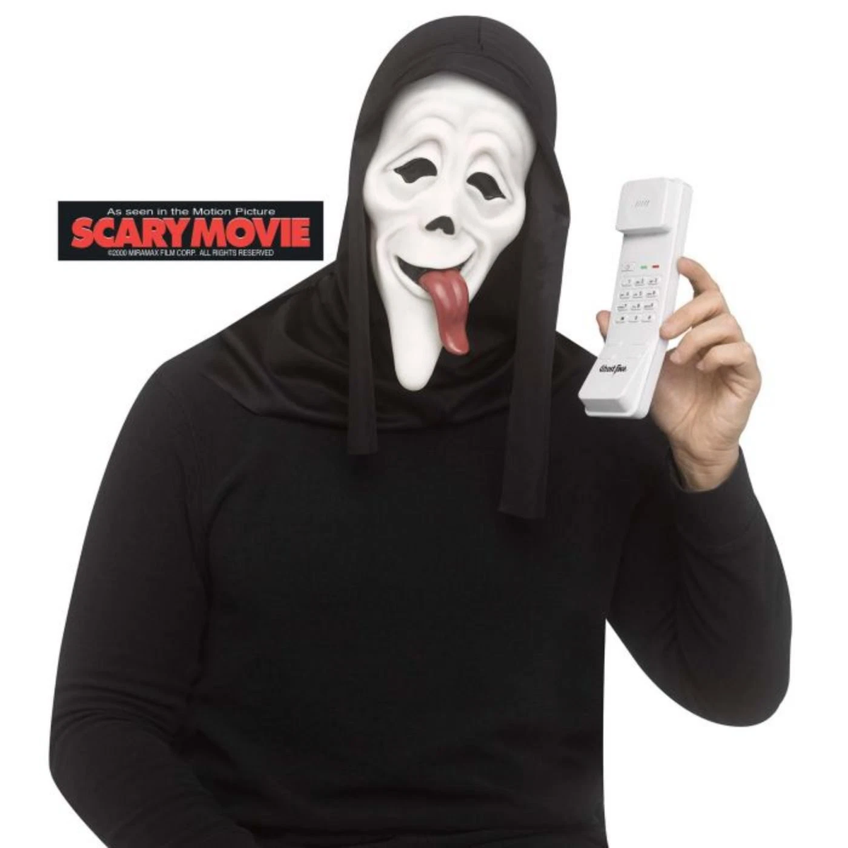 Ghost Face® WASSUP! Mask & Phone Kit | Costume N Party London